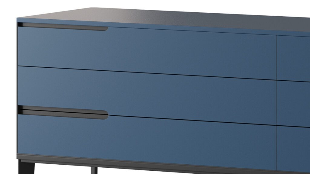 Natuzzi Italia MONDRIAN chest of drawers (371743) 3D model - Download ...