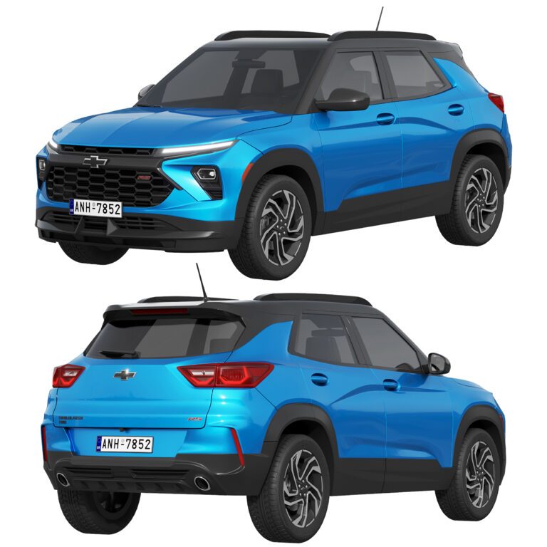 Chevrolet Trailblazer RS 2024 car (371967) 3D model - Download 3D model ...