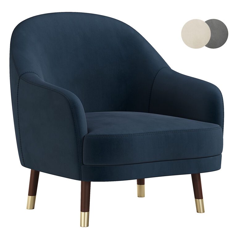 Laskasas Cosy Armchair (372363) 3D model - Download 3D model Laskasas ...