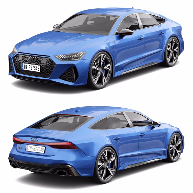Audi RS7 (372621) 3D model - Download 3D model Audi RS7 (372621 ...