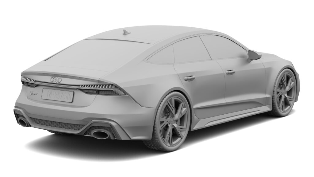 Audi RS7 (372621) 3D model - Download 3D model Audi RS7 (372621 ...