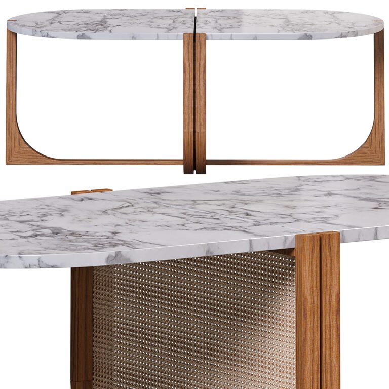 VIENNA Coffee Table by visionnaire (372949) 3D model - Download 3D ...