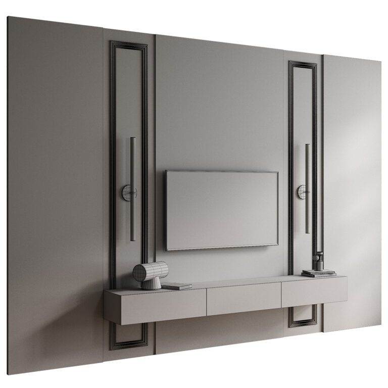 TW Wall 02 (373175) 3D model - Download 3D model TW Wall 02 (373175 ...