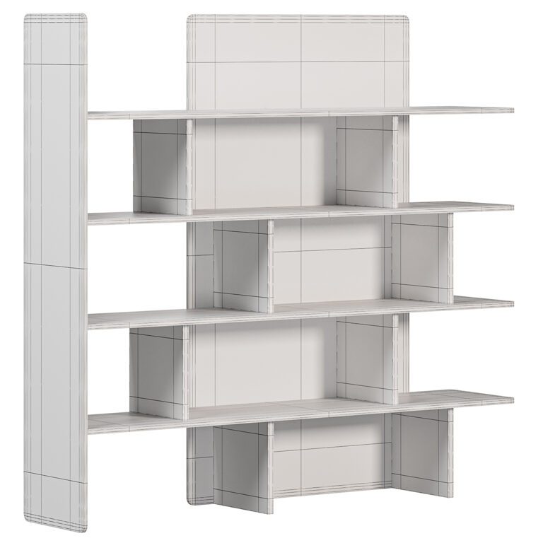 HAVASU NT083 shelving by Praddy (373341) 3D model - Download 3D model ...
