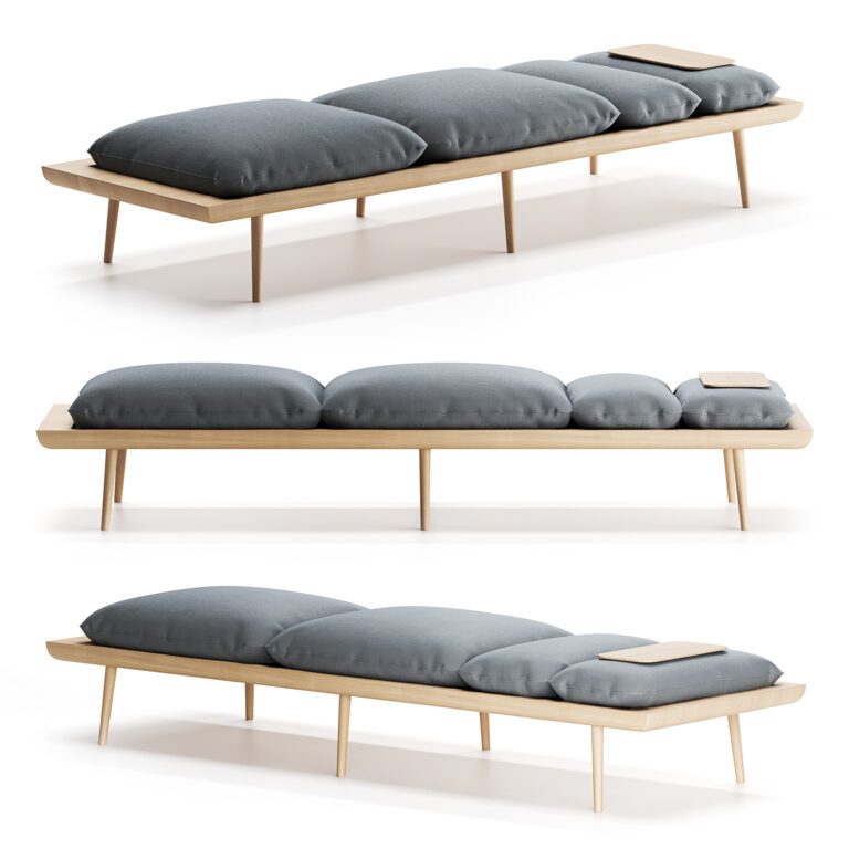 Lounge Round daybeds from UMAGE (373349) 3D model - Download 3D model ...