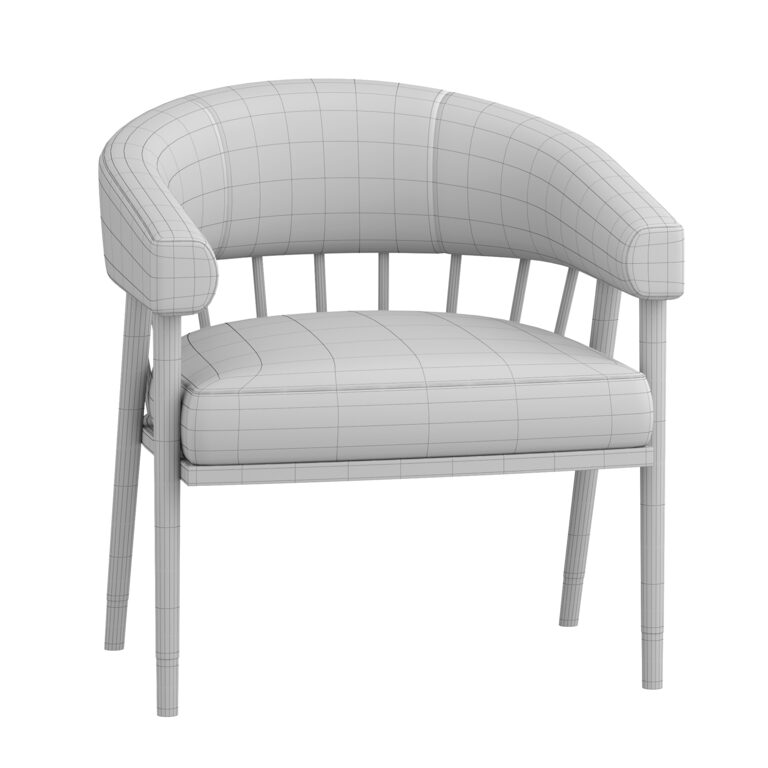 Saint denis armchair by frato (373421) 3D model - Download 3D model ...