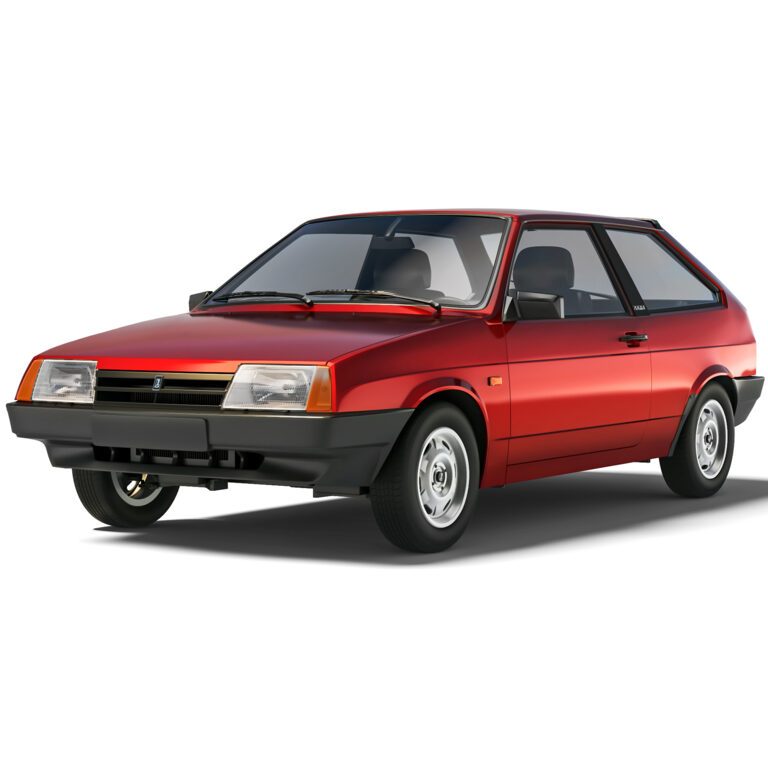 1991 VAZ Lada 2108 Sputnik car (374742) 3D model - Download 3D model ...