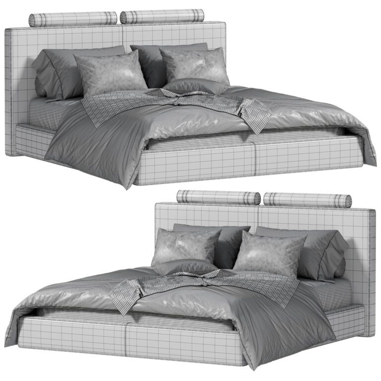 Rubik bed by Rugiano (374801) 3D model - Download 3D model Rubik bed by ...