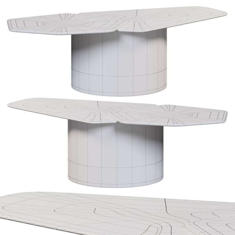 Incanto coffee table by Rugino (374891) 3D model - Download 3D model ...