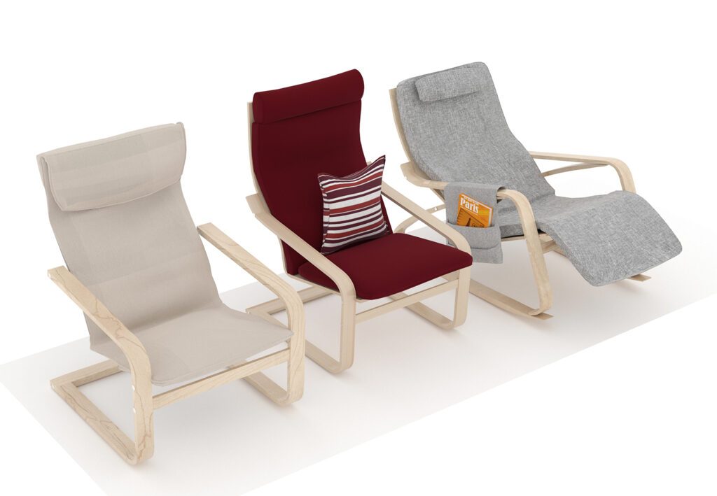 IKEA Pello armchair (375005) 3D model - Download 3D model IKEA Pello ...