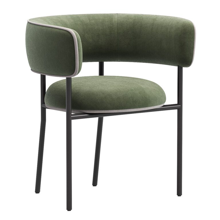 Font regular dining chair (375058) 3D model - Download 3D model Font ...
