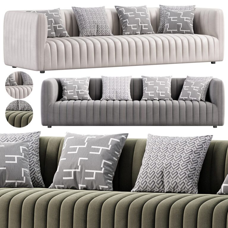 Augustine Sofa 97 Dover Crescent (375117) 3D model - Download 3D model ...