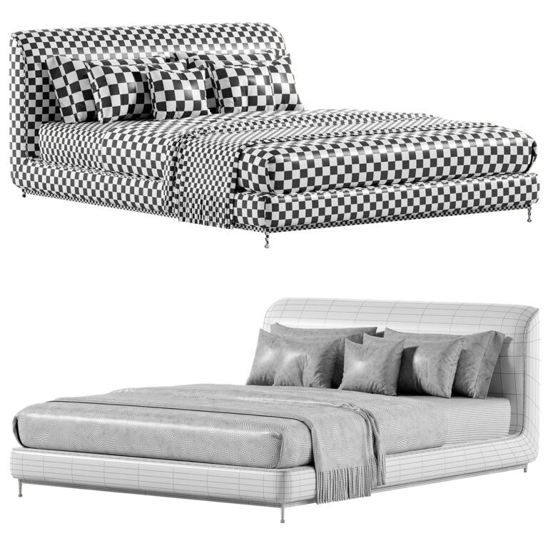 Andes Bed By Switchmodern (375122) 3D model - Download 3D model Andes ...