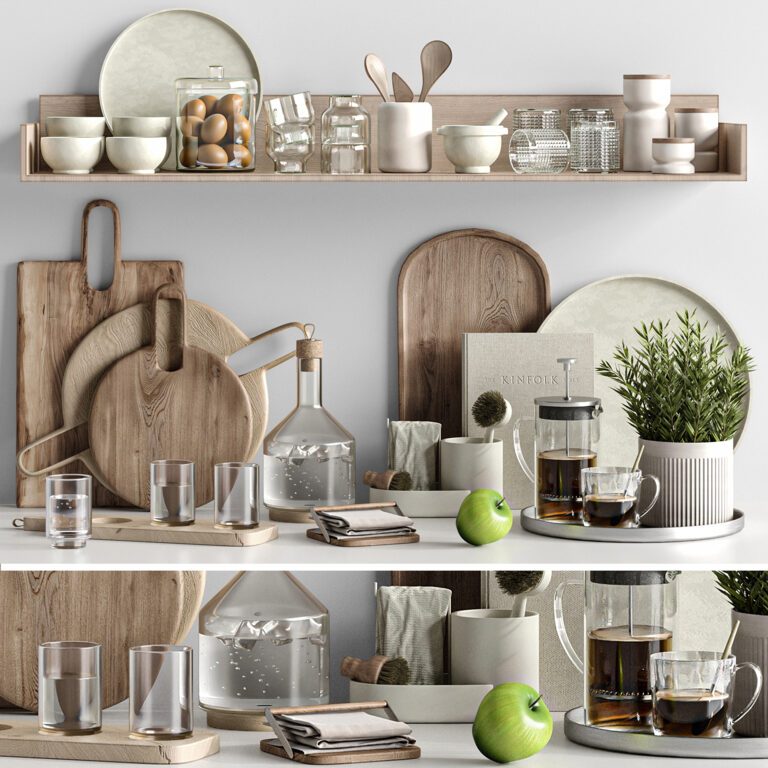 Kitchen accessories 028 (375368) 3D model - Download 3D model Kitchen ...