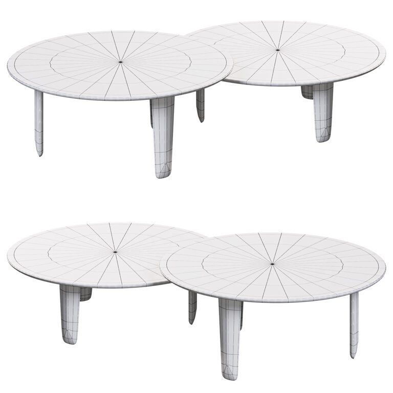 KUYU Table By Zeitraum (375416) 3D model - Download 3D model KUYU Table ...