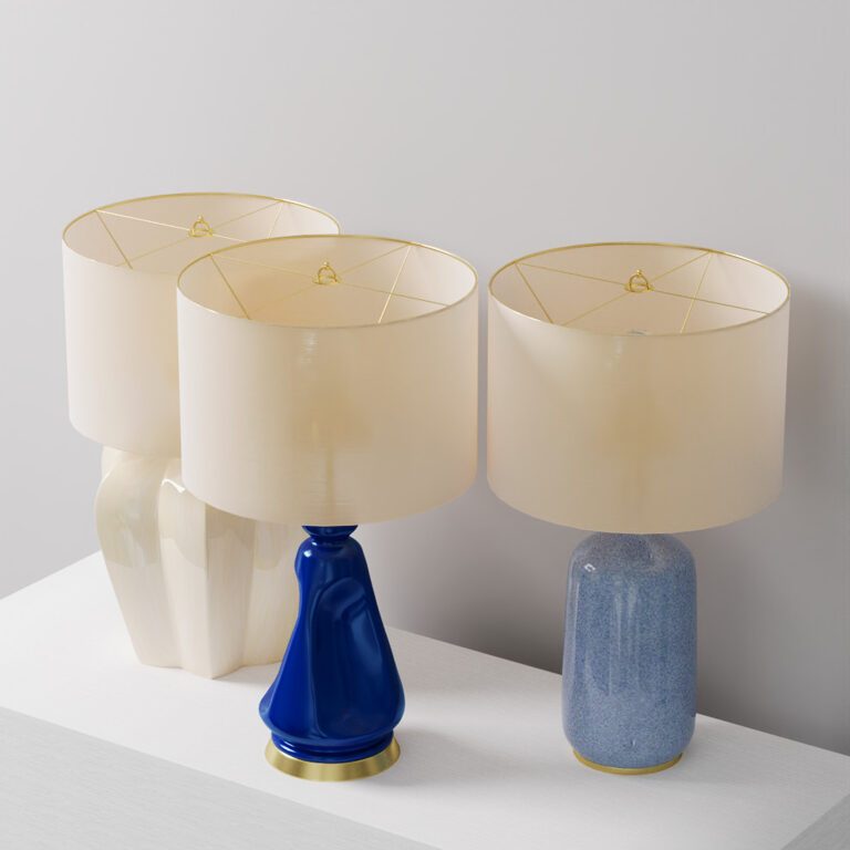 Luxury table lamps (375641) 3D model - Download 3D model Luxury table ...