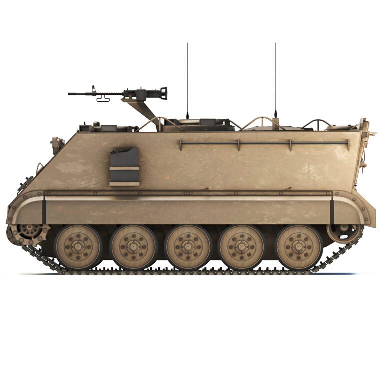 M113A1 armored personnel carrier 1963 (375895) 3D model - Download 3D ...