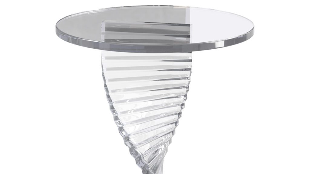 Simple Swirl Side Table (376142) 3D model - Download 3D model Simple ...
