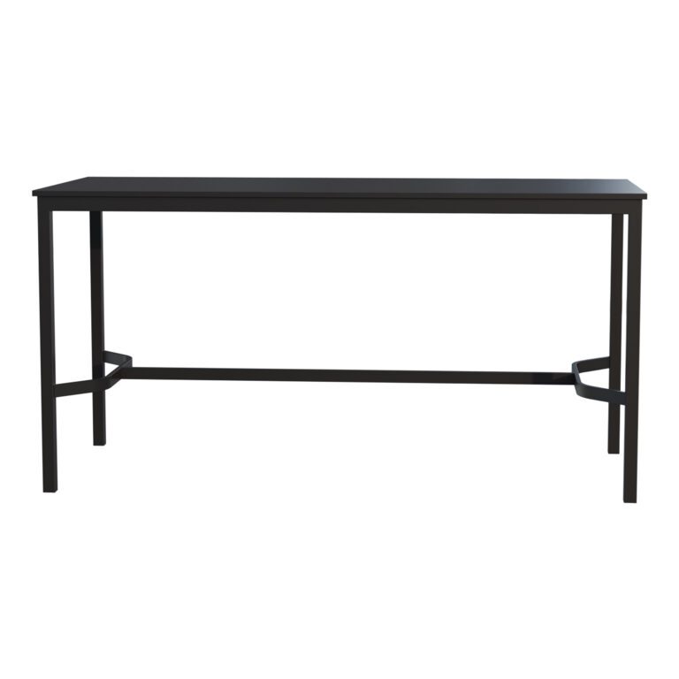 Drip HW62 Counter Table - Black/Black Fenix Nano Laminate (376270) 3D ...