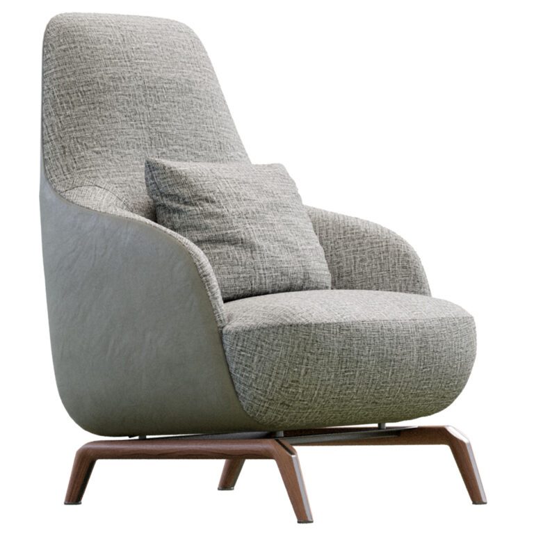 Armchair Janet By Giorgetti (376470) 3D model - Download 3D model ...