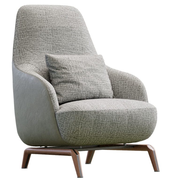 Armchair Janet By Giorgetti (376470) 3D model - Download 3D model ...