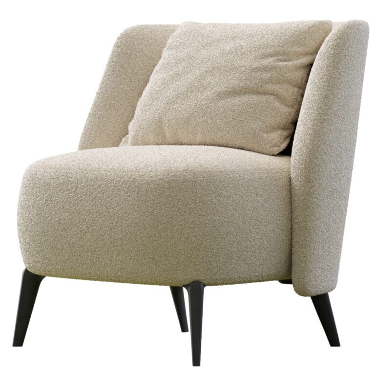Poliform Sunday Armchair (376573) 3D model - Download 3D model Poliform ...