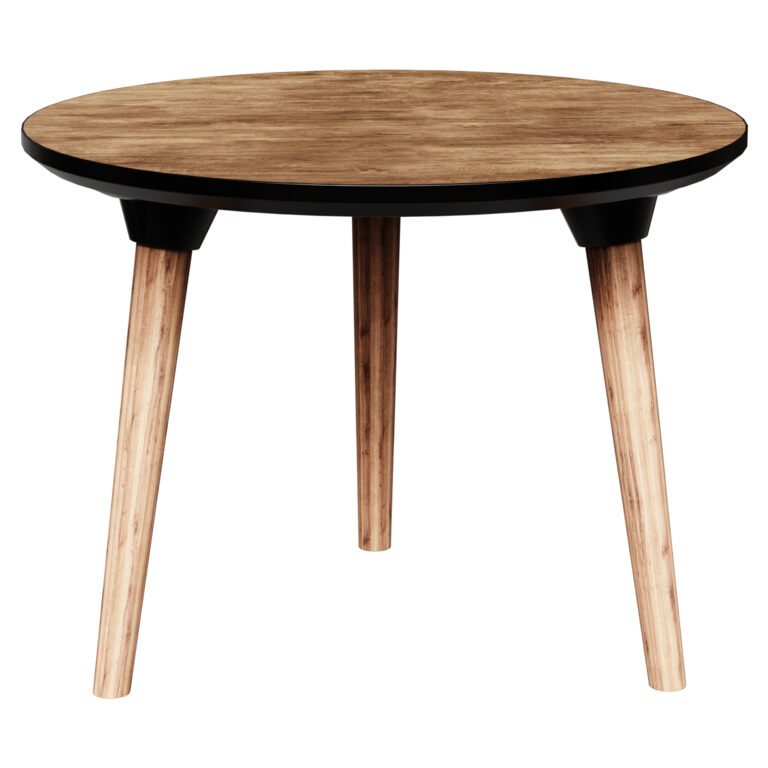 Morton coffee table 60 cm melamine walnut (376595) 3D model - Download ...