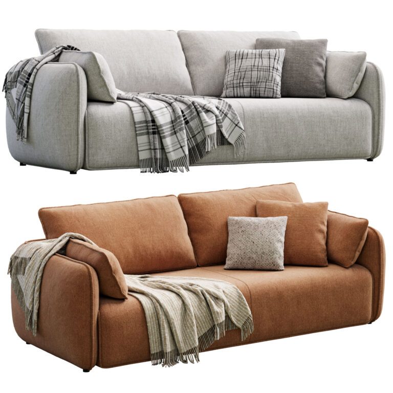 Easy Sofa By In Mood (377063) 3D model - Download 3D model Easy Sofa By ...