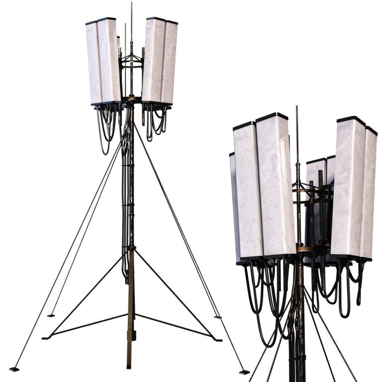 Radio Antenna (377278) 3D model - Download 3D model Radio Antenna ...