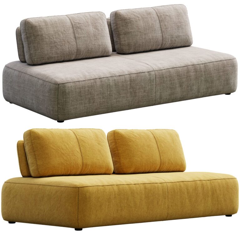 Sofa Puff By In Mood (377324) 3D model - Download 3D model Sofa Puff By ...