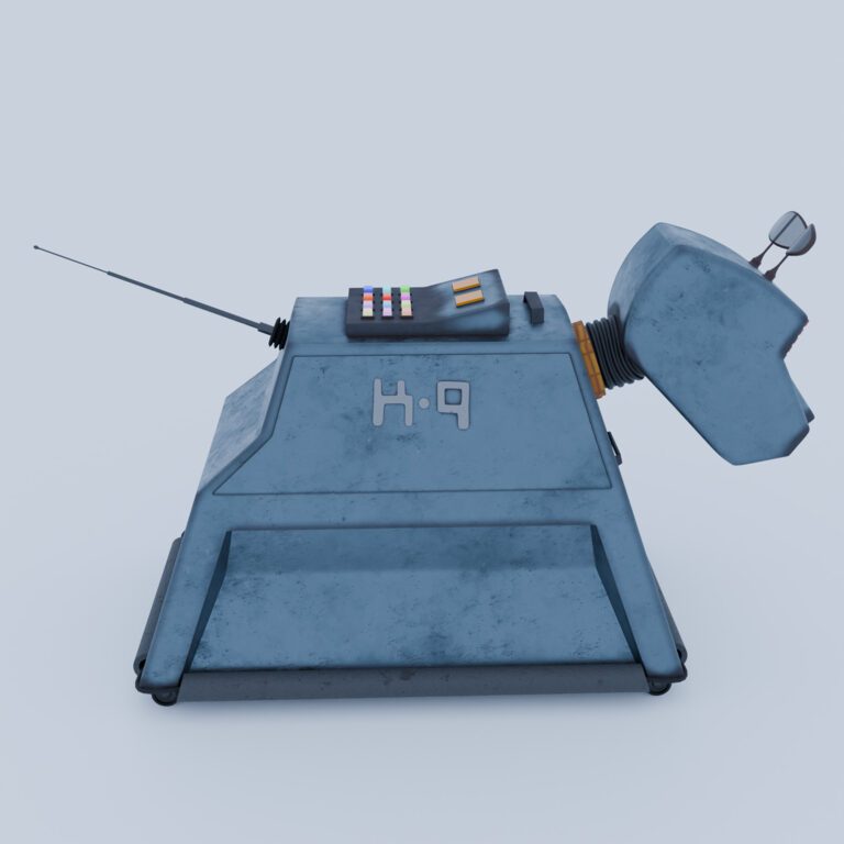 K-9 robot dog (377505) 3D model - Download 3D model K-9 robot dog ...