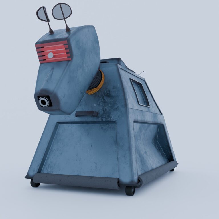 K-9 robot dog (377505) 3D model - Download 3D model K-9 robot dog ...