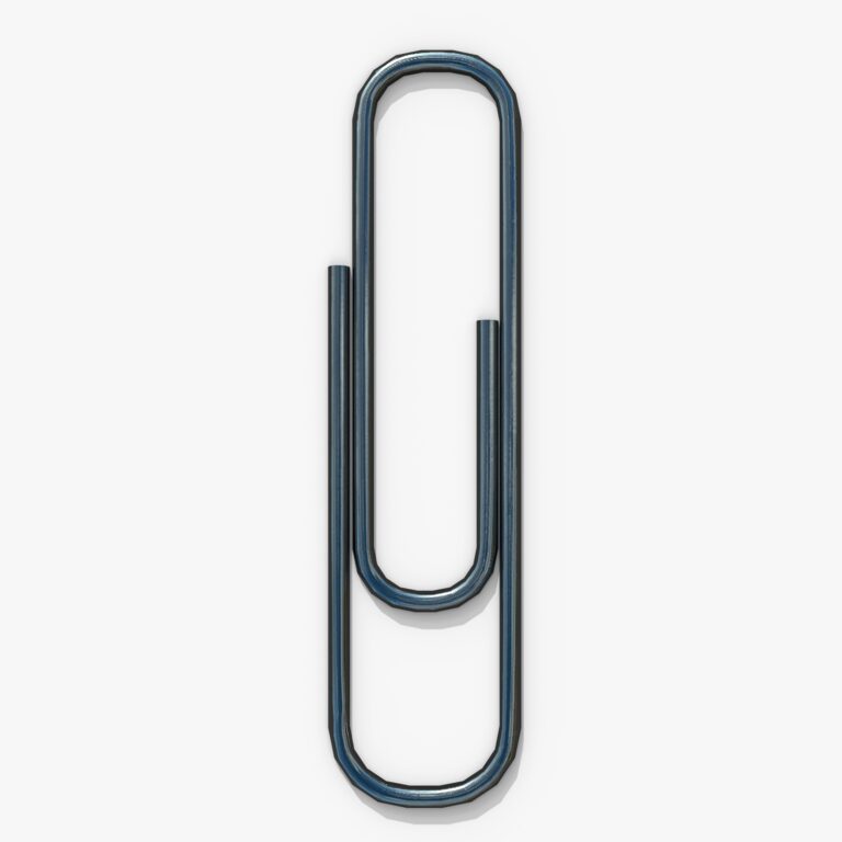 Paper clip (377558) 3D model - Download 3D model Paper clip (377558 ...