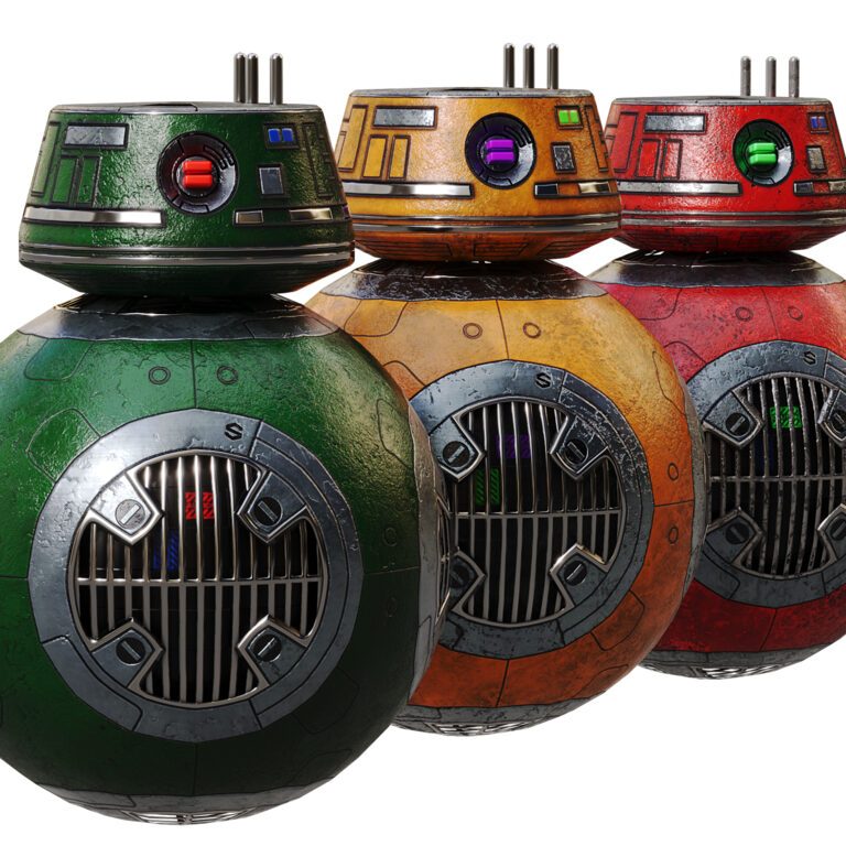 Droid bb-9e (377637) 3D model - Download 3D model Droid bb-9e (377637 ...