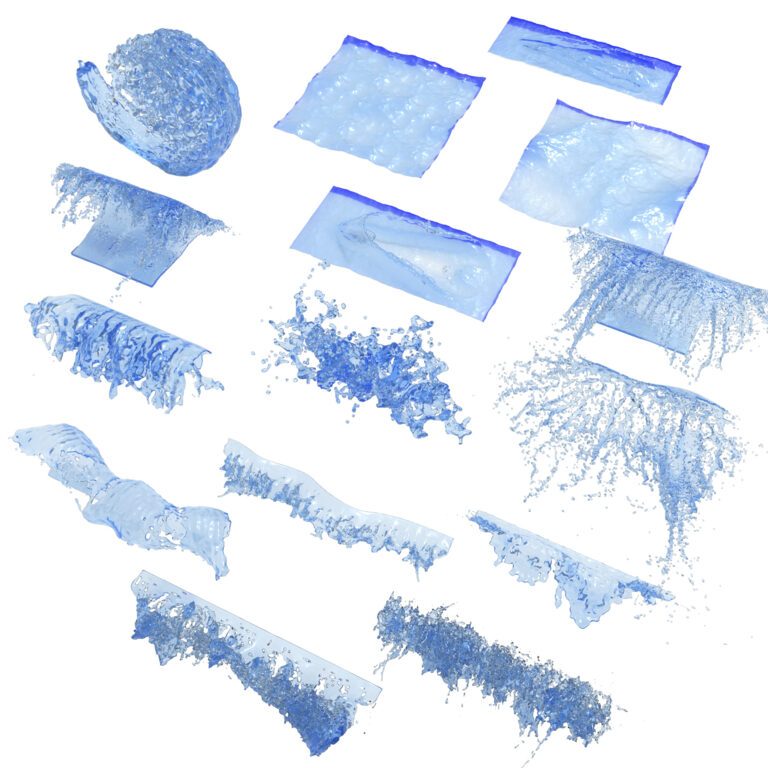 15 Wave Collection (377673) 3D model - Download 3D model 15 Wave ...