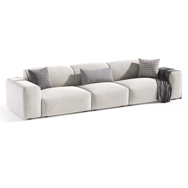 Cubi sectional plus sofa by Basta (377775) 3D model - Download 3D model ...