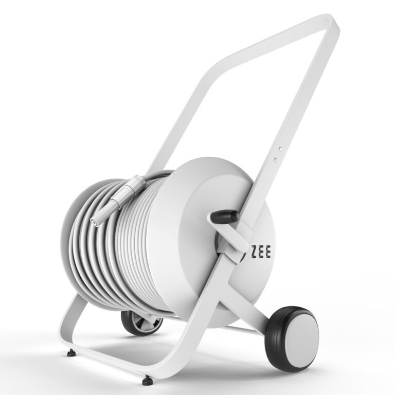 Hose Reel ZEE Tasman Black/White (378042) 3D model - Download 3D model ...