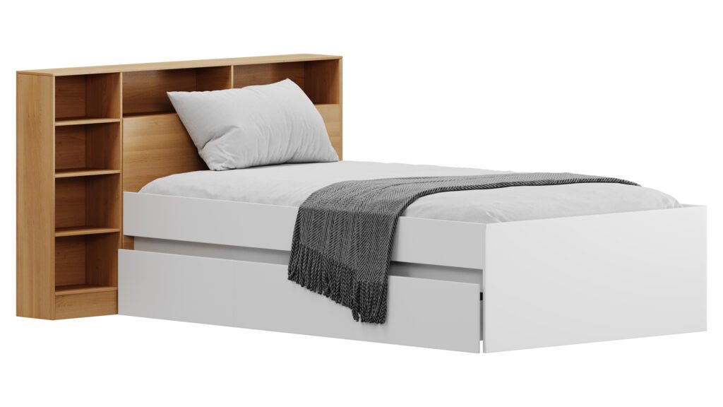 Astrid bed 120 (379312) 3D model - Download 3D model Astrid bed 120 ...