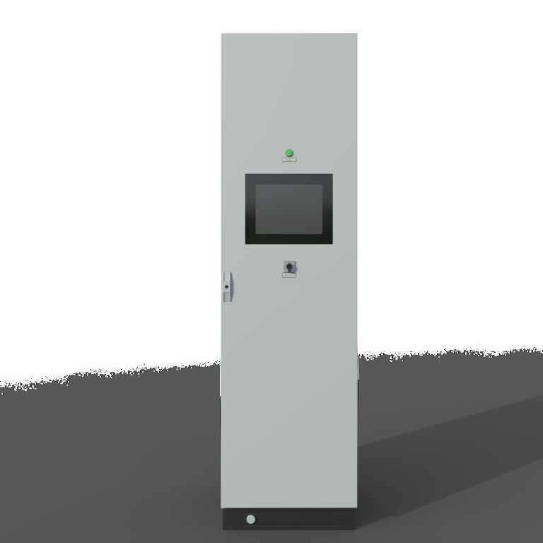 Control cabinet with monitor (379352) 3D model - Download 3D model ...