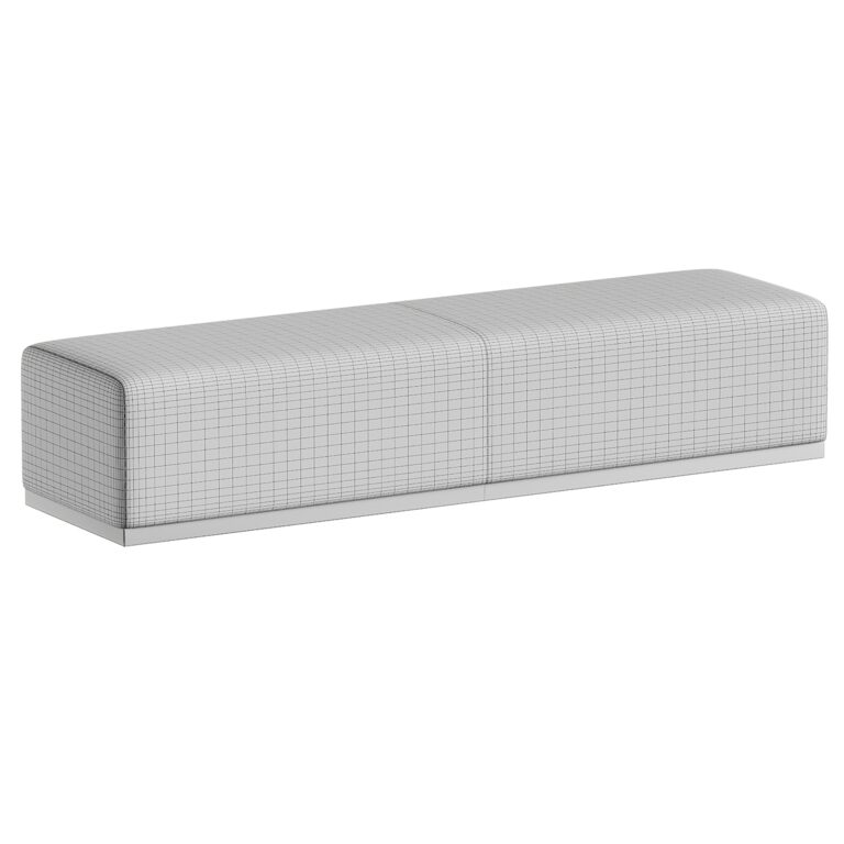 long bench (379396) 3D model - Download 3D model long bench (379396 ...