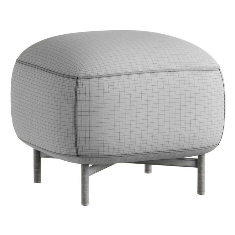 Mini pouf (379403) 3D model - Download 3D model Mini pouf (379403 ...