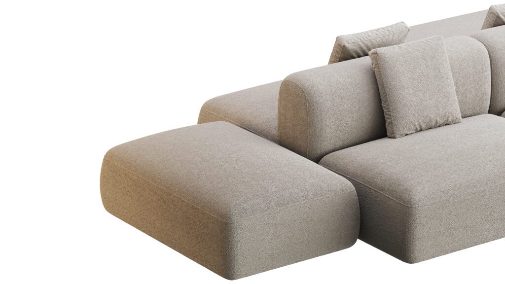 Cosy Island Sofa (379458) 3D model - Download 3D model Cosy Island Sofa ...
