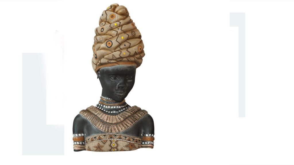 African woman decor (379517) 3D model - Download 3D model African woman ...