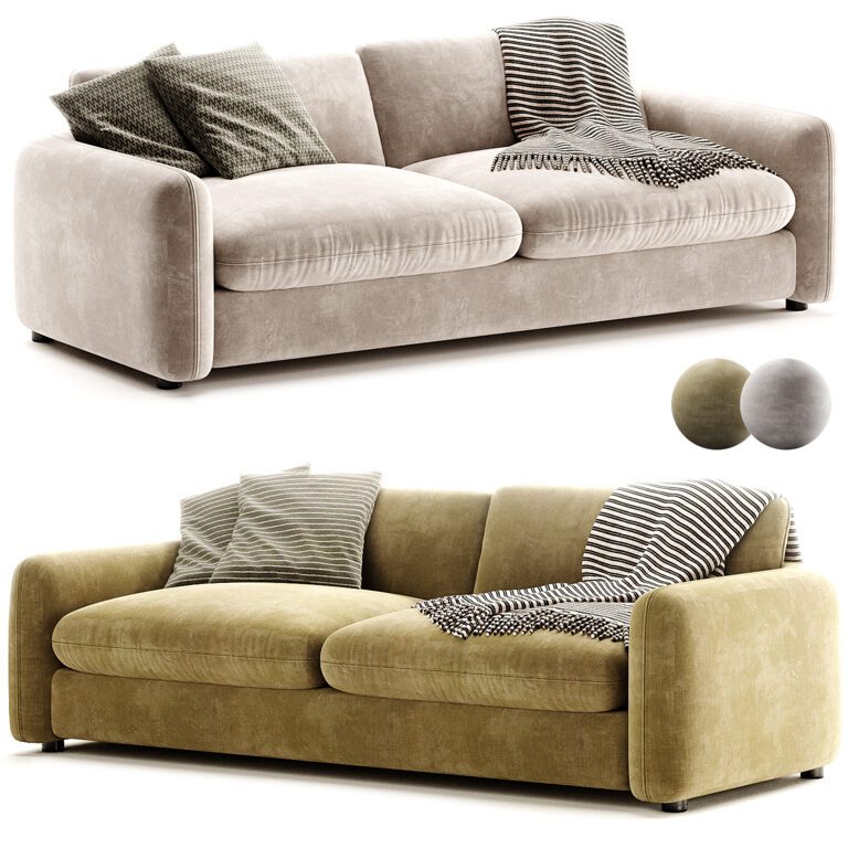 Ingel Sofa Antwerp Taupe (379707) 3D model - Download 3D model Ingel ...