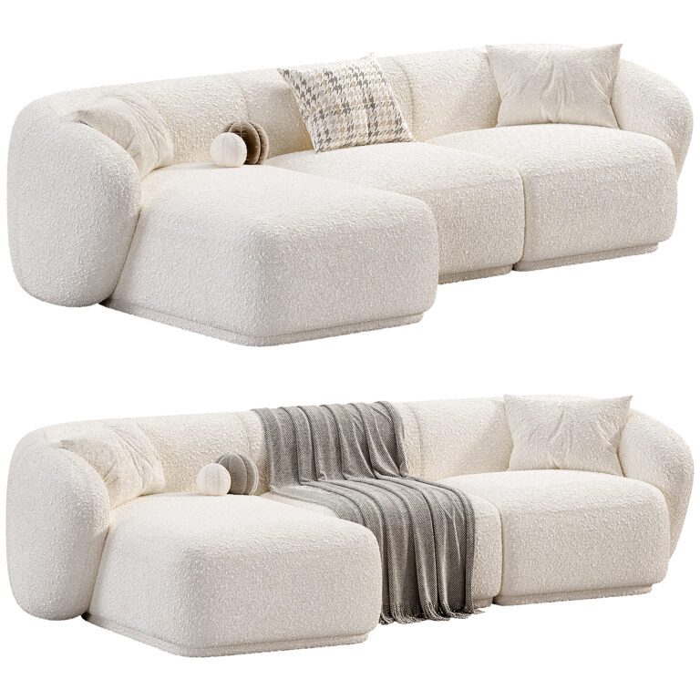 Ecksofa Marbella L Form sofa (380039) 3D model - Download 3D model ...