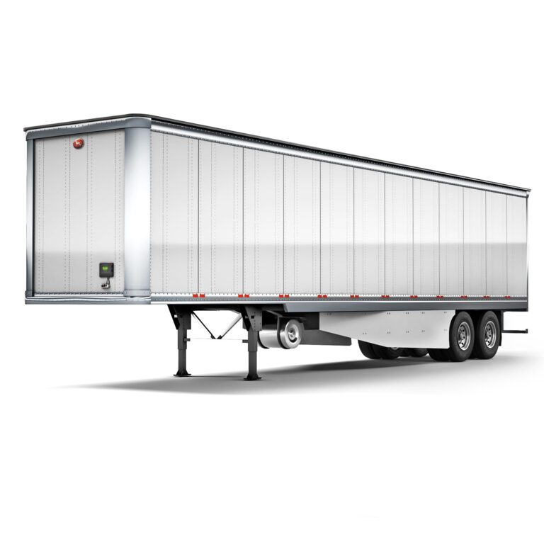 Dry Van Trailer Diagram Modern Popular For Professional Drivers Model