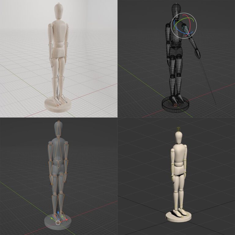 Stickman 3D models - Download 3D models | 3d-baza.com