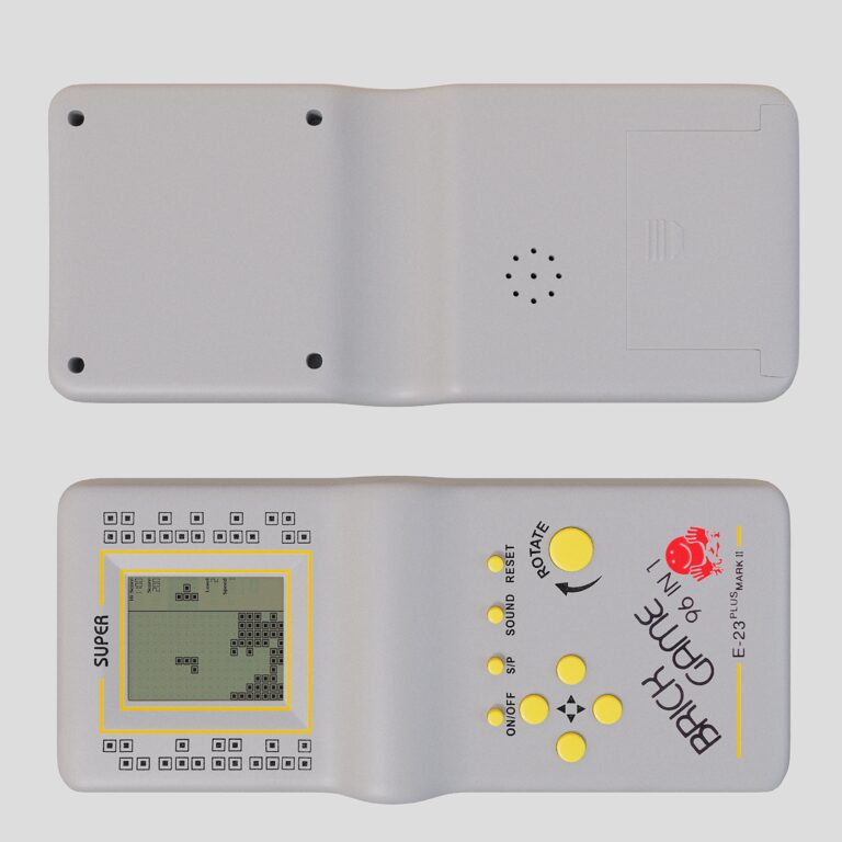 Brick Game (Tetris) (380628) 3D model - Download 3D model Brick Game ...