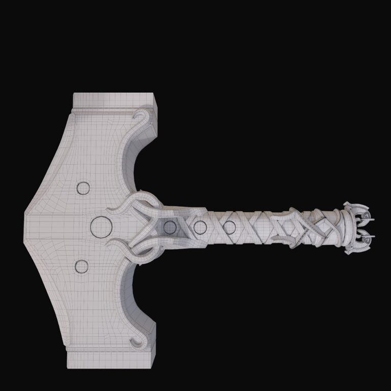 Mjolnir Tor (Gow) (380631) 3D model - Download 3D model Mjolnir Tor ...