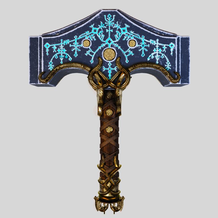 Mjolnir Tor (Gow) (380631) 3D model - Download 3D model Mjolnir Tor ...